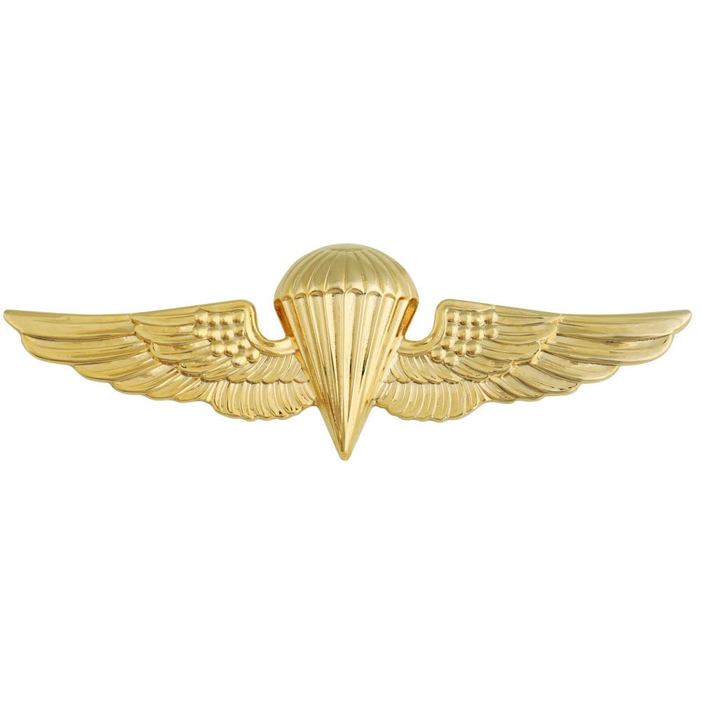 Parachutist Badge US Navy (USN) and Marine Corps (USMC) Regulation Size ...