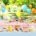 6 Pack Gender Reveal Plastic Tablecloths, Disposable Rectangle Pink and ...