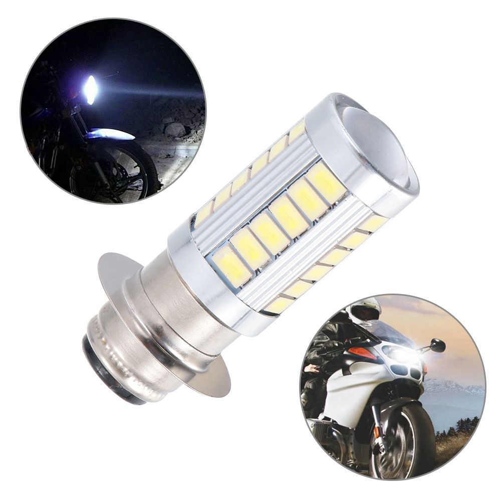 DRL Accessories 5730 White H6 BA20D Motor Bike Light Led Bulb ...