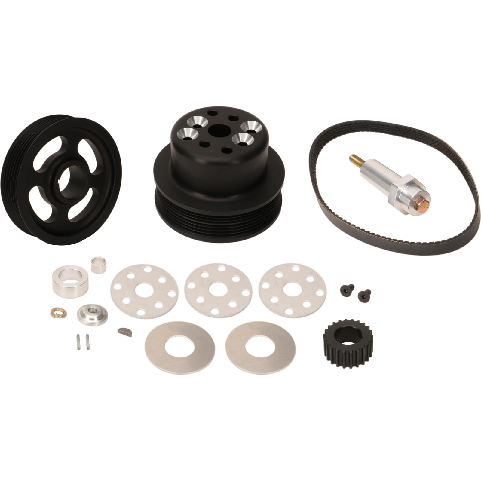 Motors SBC Serpentine Pump Drive Pulley Kit - Walmart.com