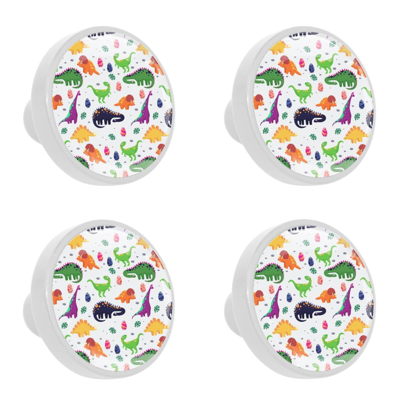 4 Pcs Dinosaur Knobs for Kitchen Cabinet Cupboard Dresser Bookcase ...