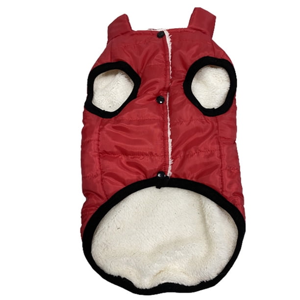 Warm and thick padded pet coat and velvet vest tarp for dogs - Walmart.ca