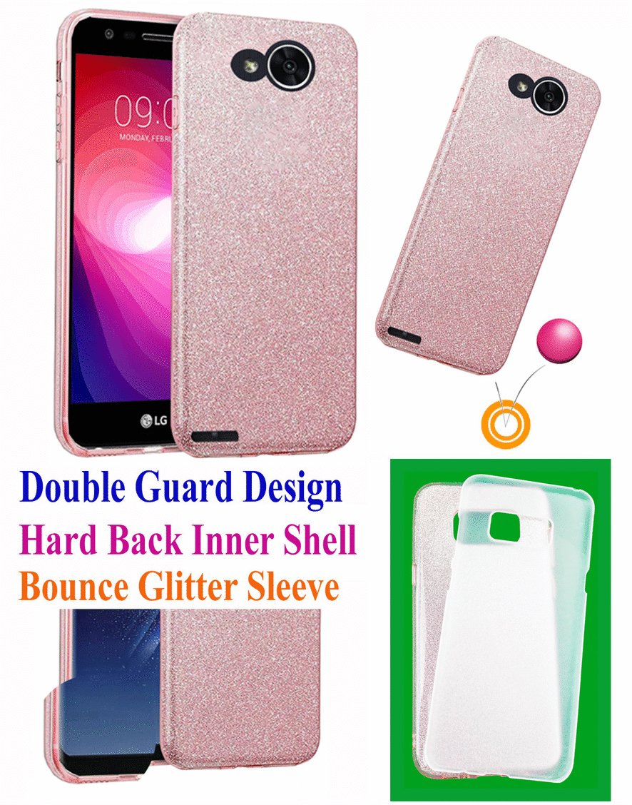 for 5.5" LG X Power 2 K10 POWER X Charge FIESTA Case Phone Case Double ...