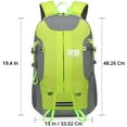 Riderbag High Visibility Adult's Reflective Bike & Motorcycle Backpack ...