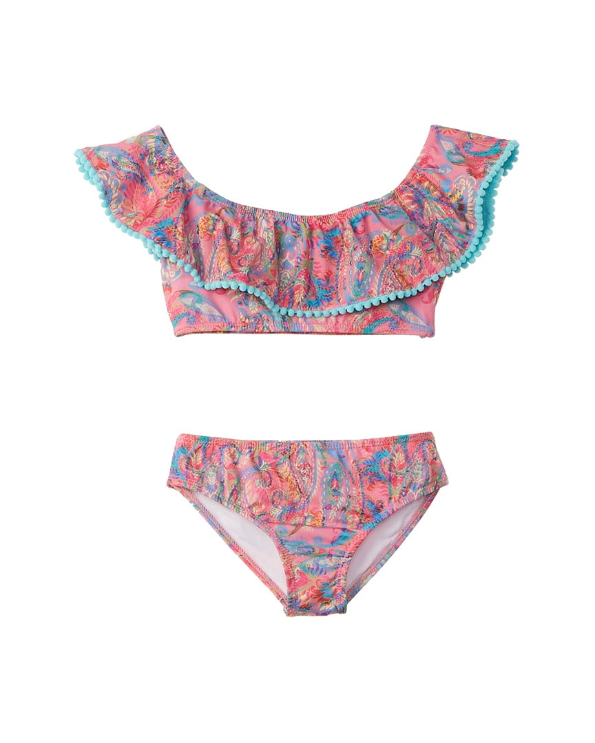 Azul Swimwear Fiesta Peasant Bikini Pink, 14 | Walmart Canada