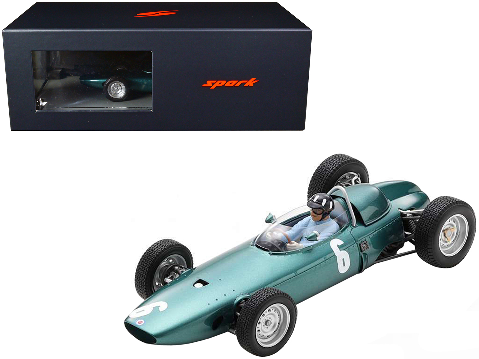 Diecast BRM P57 #6 Graham Hill Winner F1 Formula One Monaco GP (1963 ...
