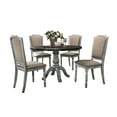 Dining Set / 5-Piece Set with Transitional Design, Multicolor ...