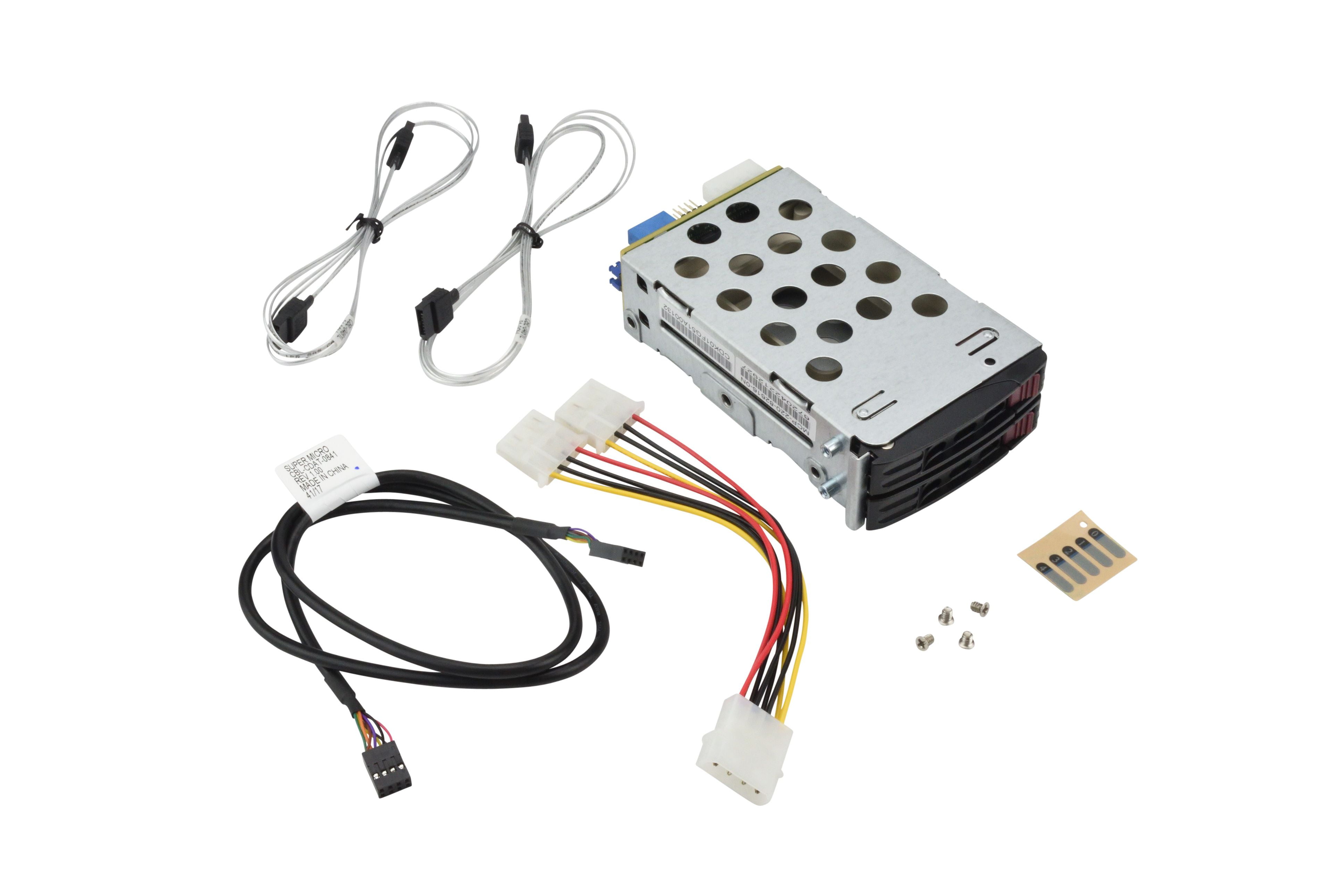 Supermicro MCP-220-82616-0N 2 x 2.5" Hot-Swappable Rear Drive Kit ...