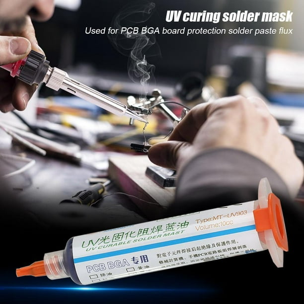 TB&W 10CC UV Curable Solder Mask PCB Circuit Board Protect Soldering ...