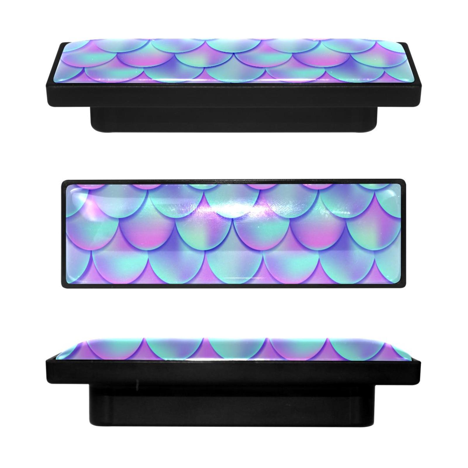 4 Pcs Rectangle Cabinet Handle Cupboard Knob Drawer Pulls Handle ...