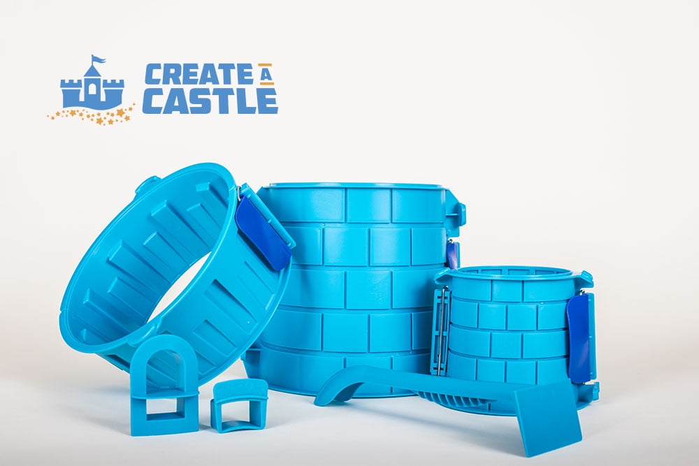 Create A Castle - Pro Tower Kit, Split Mold Sand Castle Construction ...