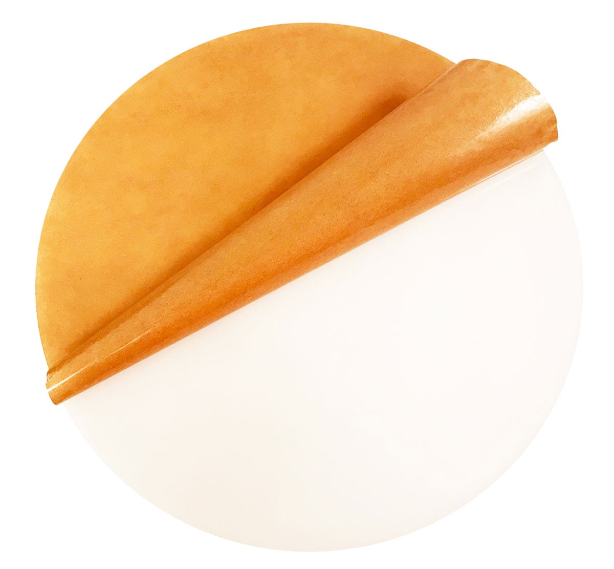 Acrylicblank Glossy White Acrylic Circle Round Disc (12" Diameter, 1/4 ...