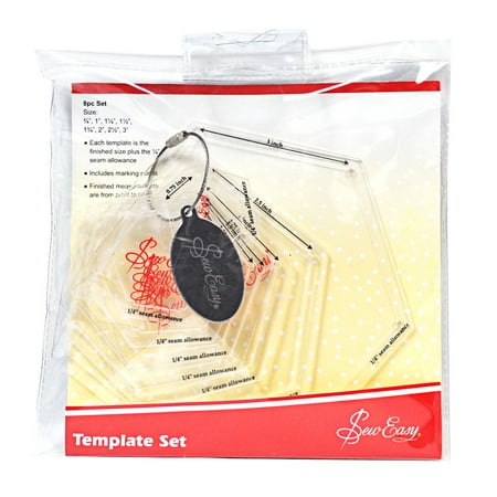 Sew Easy Hexagon Template Set NL4160 - Walmart.ca