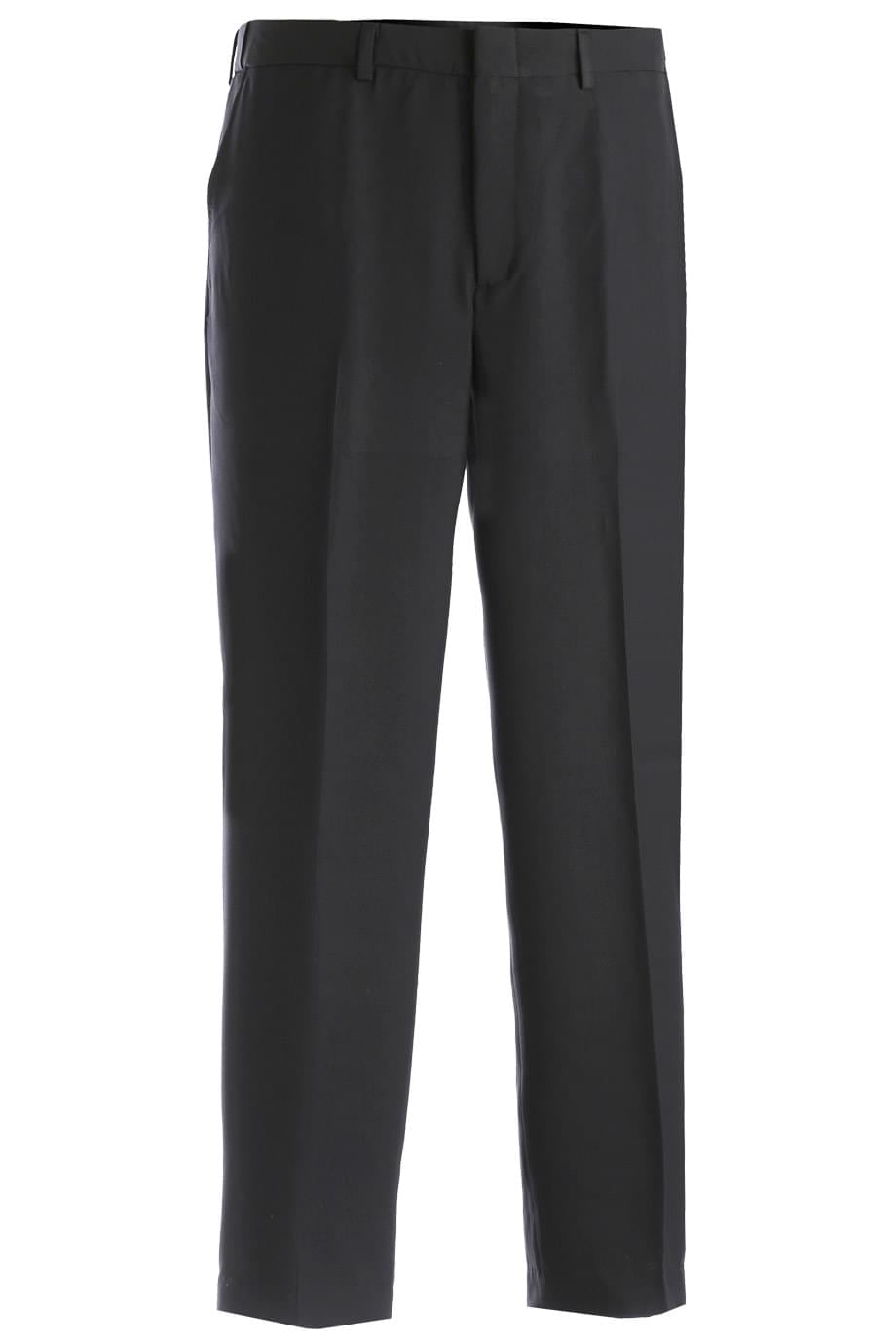 Men's Microfiber Flat Front Easy Fit Pant - 2588 - Walmart.com
