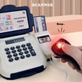 Toy Cash Register for Kids, Blue Calculator Cashier Preschool Toy for 3 ...