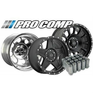 Pro Comp 97 Series Rock Crawler, 15x8 Wheel with 6 on 5.5 Bolt Pattern ...