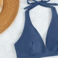 3PCS Women Triangle Bikinis Bathing Suit with Swim Shorts, Ladies ...
