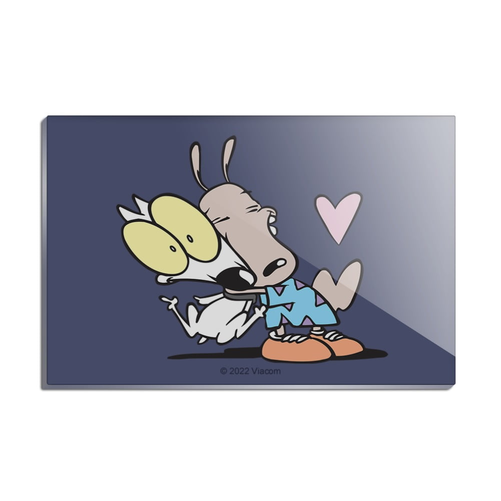 Rocko's Modern Life Hug Rectangle Acrylic Fridge Refrigerator Magnet ...
