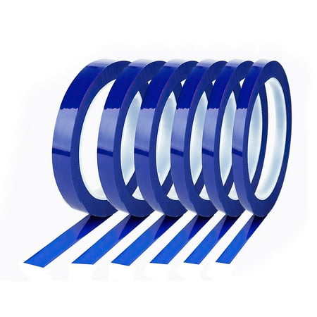 Heat Transfer Tape,6 Rolls Heat Resistant Tape Thermal Tape Heat Vinyl ...