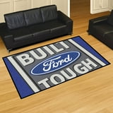 Built Ford Tough 5'x8' Rug- Blue - Walmart.com