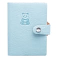A7 Premium Leather Cover Notebook with Lock Latch Sewn Binding ...