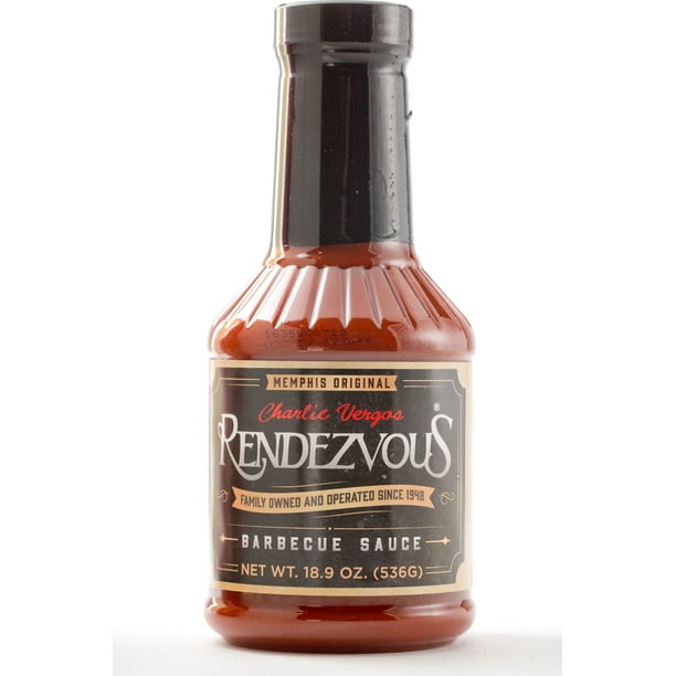 Charlie Vergos Rendezvous Barbecue Sauce, 18.9 oz - Walmart.com ...