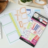 Happy Planner Sticker Book, 30 Sheets, Essential Boxes, Borders, 831 ...