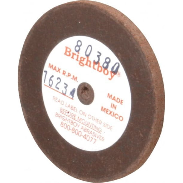 Cratex 2" Diam x 1/8" Hole x 1/8" Thick, 46 Grit Surface Grinding Wheel ...