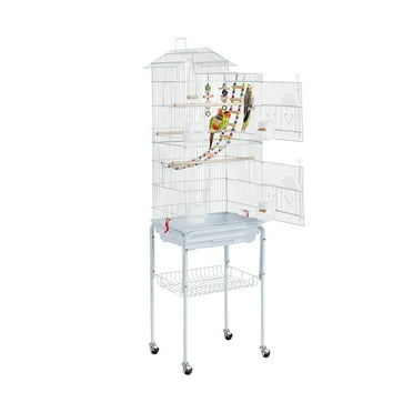 X-Large Flight Bird Breeding Breeder Cage With 3/8-inch Bar Spacing for ...