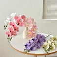 98cm Long Phalaenopsis Artificial Flower Soft PVC Flowers Long-lasting ...