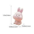Hometravel Rabbit Garden Ornaments Decor, Courtyard Outdoor Resin ...