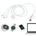 4 in 1 Charging Cable for Multiple Devices, USB+Type C to USB Charging ...