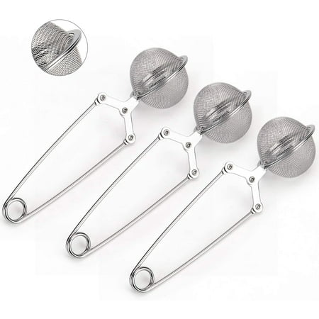 Tea Colander, 3 pieces of high quality stainless steel tea maker with ...