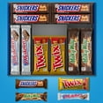 Snickers, Twix & More: Full Size Assorted Chocolate Candy Bars ...