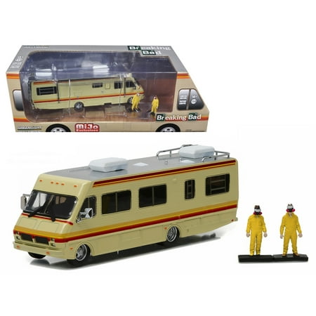 Greenlight 1986 Fleetwood Bounder RV Breaking Bad with 2 Figures 1/64 ...