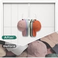 Over The Door Hat Organizer - Premium 2-in-1 Expandable Hat Hanger with ...
