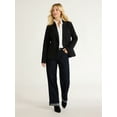 Free Assembly Women’s Single Breasted Blazer, Sizes XS-XXL - Walmart.com