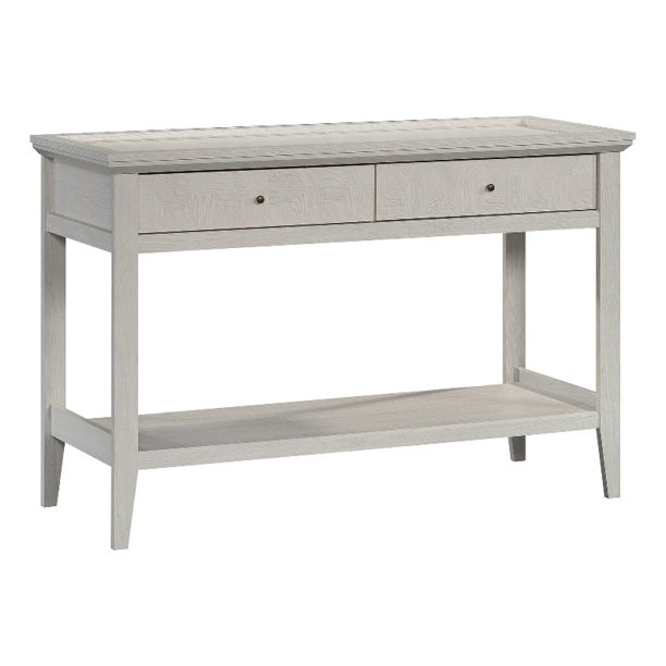 Sauder Larkin Ledge Engineered Wood Console Table in Glacier Oak - Walmart.com