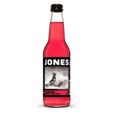 Jones Soda Berry & Lemonade Soda Pop, 12 Fluid Ounces, 4 Pack Bottles ...