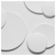 Art3d Bubble Design 19.7 in. x 19.7 in. PVC 3D Wall Panel (12-Pack ...