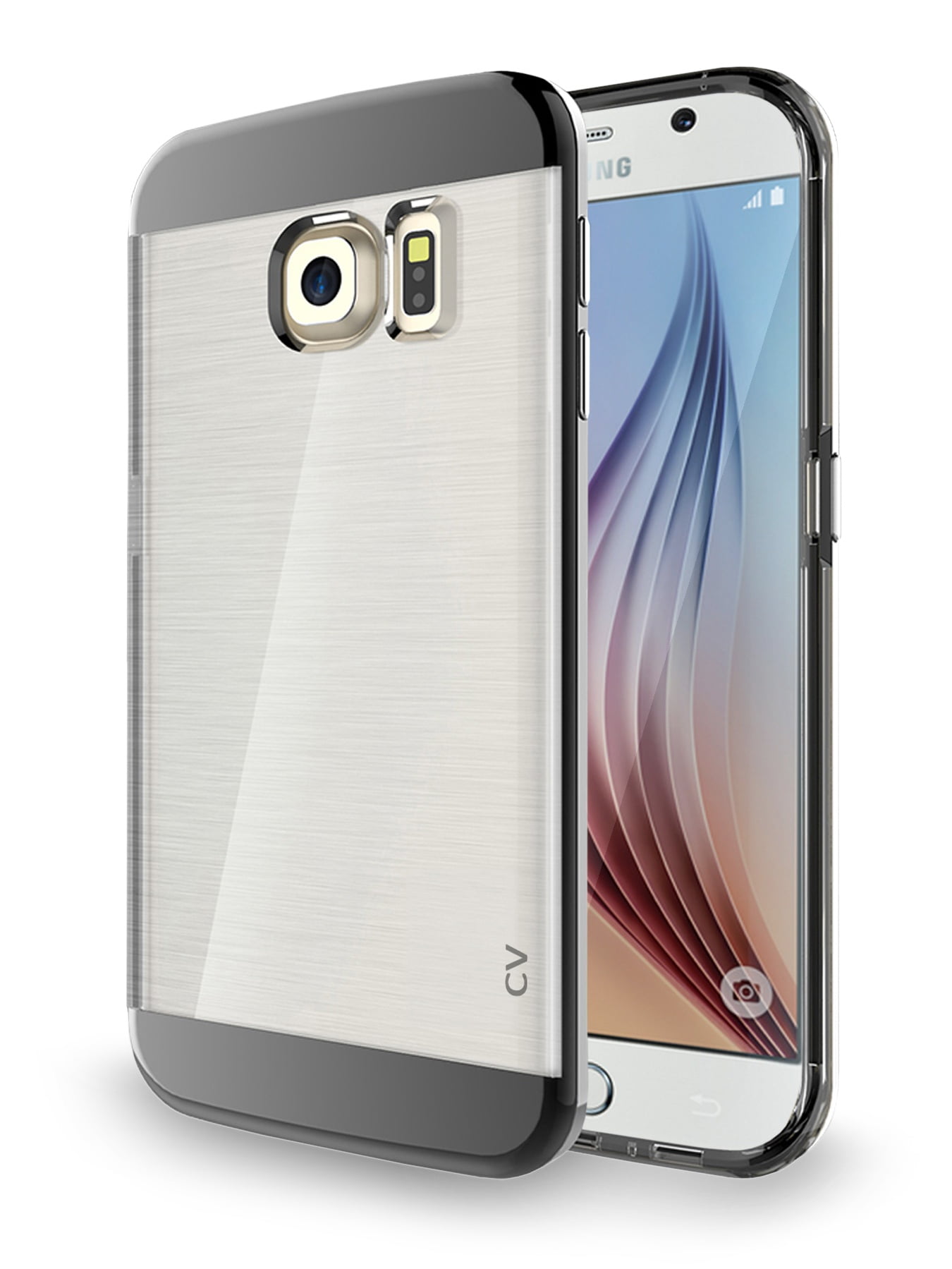 S6 Case, Galaxy S6 Case, Cellularvilla [Slim Fit] [Dual Layer] Hybrid ...