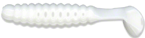 Slider Crappie/Panfish Grub Lure, 1-1/2-Inch, White Multi-Colored ...