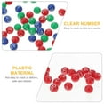 2 Packs Small Lottery Balls Raffle Plastic Balls Raffle Number Balls ...