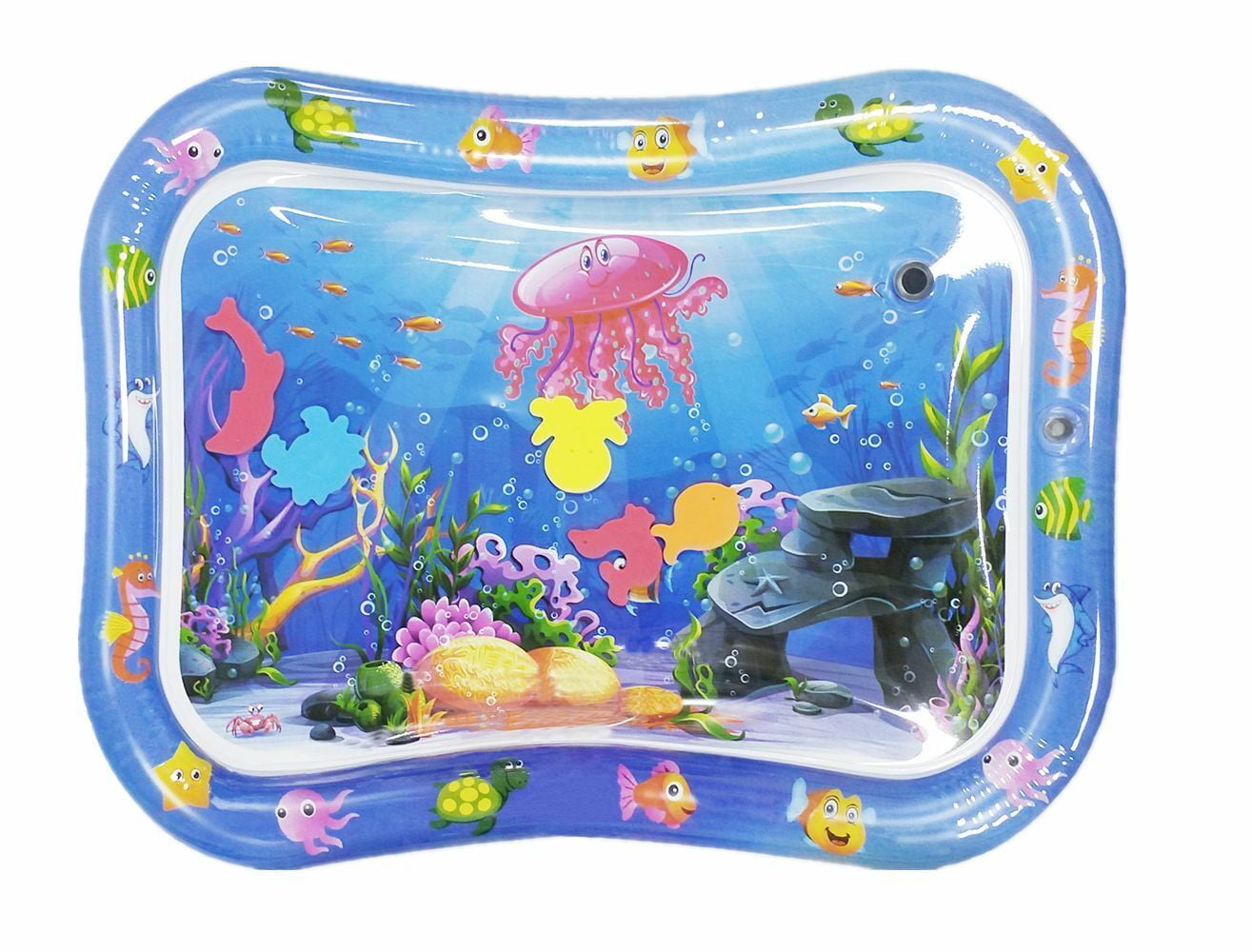 Baby Tummy Time Premium Inflatable Water Mat Newborn, Infants and ...