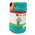 "Kids' Cocomelon Plush Soft Nap Fleece Throw Blanket 45"" x 60"" with ...