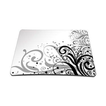 Pink Gray 1 X Standard 7 x 9 Rectangle Non - Slip Rubber Mouse Pad ...