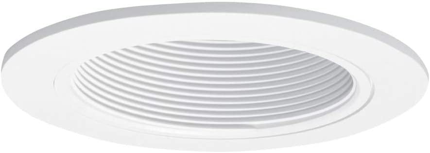 HALO 993W, 4" Trim Coilex Baffle White Trim with White Baffle - Walmart.com