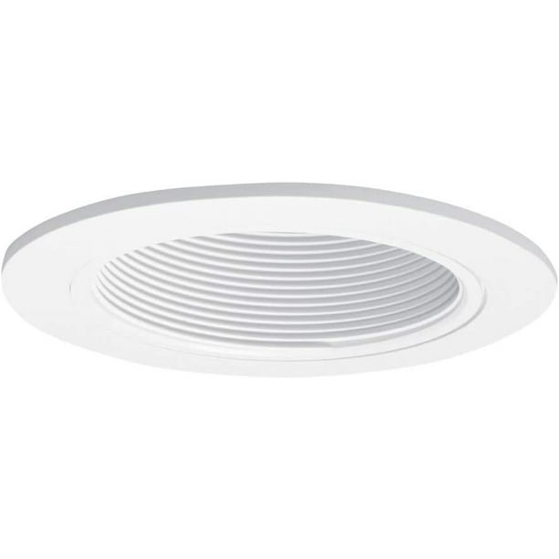 HALO 993W, 4" Trim Coilex Baffle White Trim with White Baffle - Walmart.com
