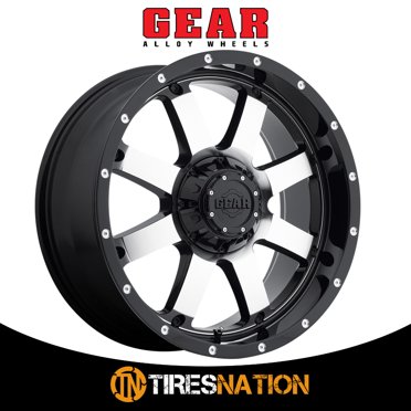 Foose 1PC Aluminum Rim F168 IMPALA 20X10.5in Matte Machined Double Dark ...