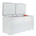 79 in. Commercial Chest Freezer, 30 Cu. Ft. in White, ETL Listed (KM ...